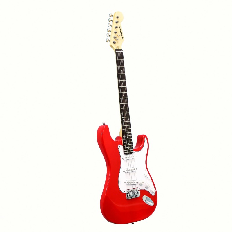 FREEMAN Pack de guitarra eléctrica Full Rock Stratocaster - Red