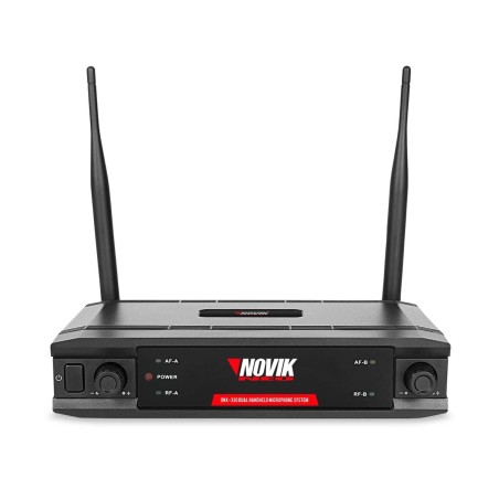 NOVIK Micrófono Doble Inalámbrico UNK 330